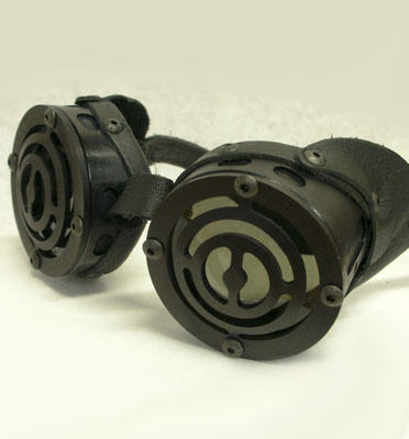 Apocalypse Hardware Machined Goggles with Circular Grid Slot Plates ...
