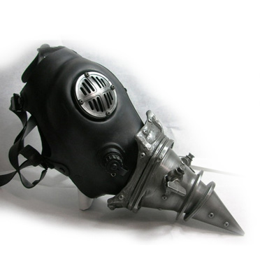 Apocalypse Hardware Metal Plague Doctor Mask - Antique Nickel ...