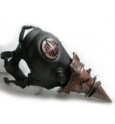 Apocalypse Hardware Metal Plague Doctor Mask - Copper : Delicious Boutique