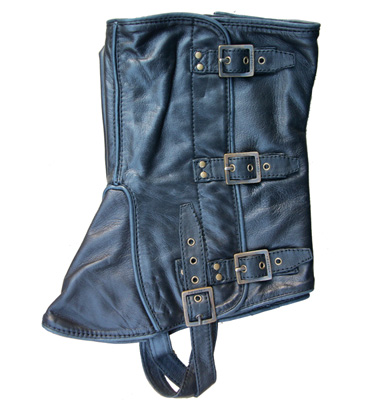 Blamo Leather Spats : Delicious Boutique