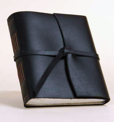 Rustico Leather Leather Traveler's Journal - Black : Delicious Boutique
