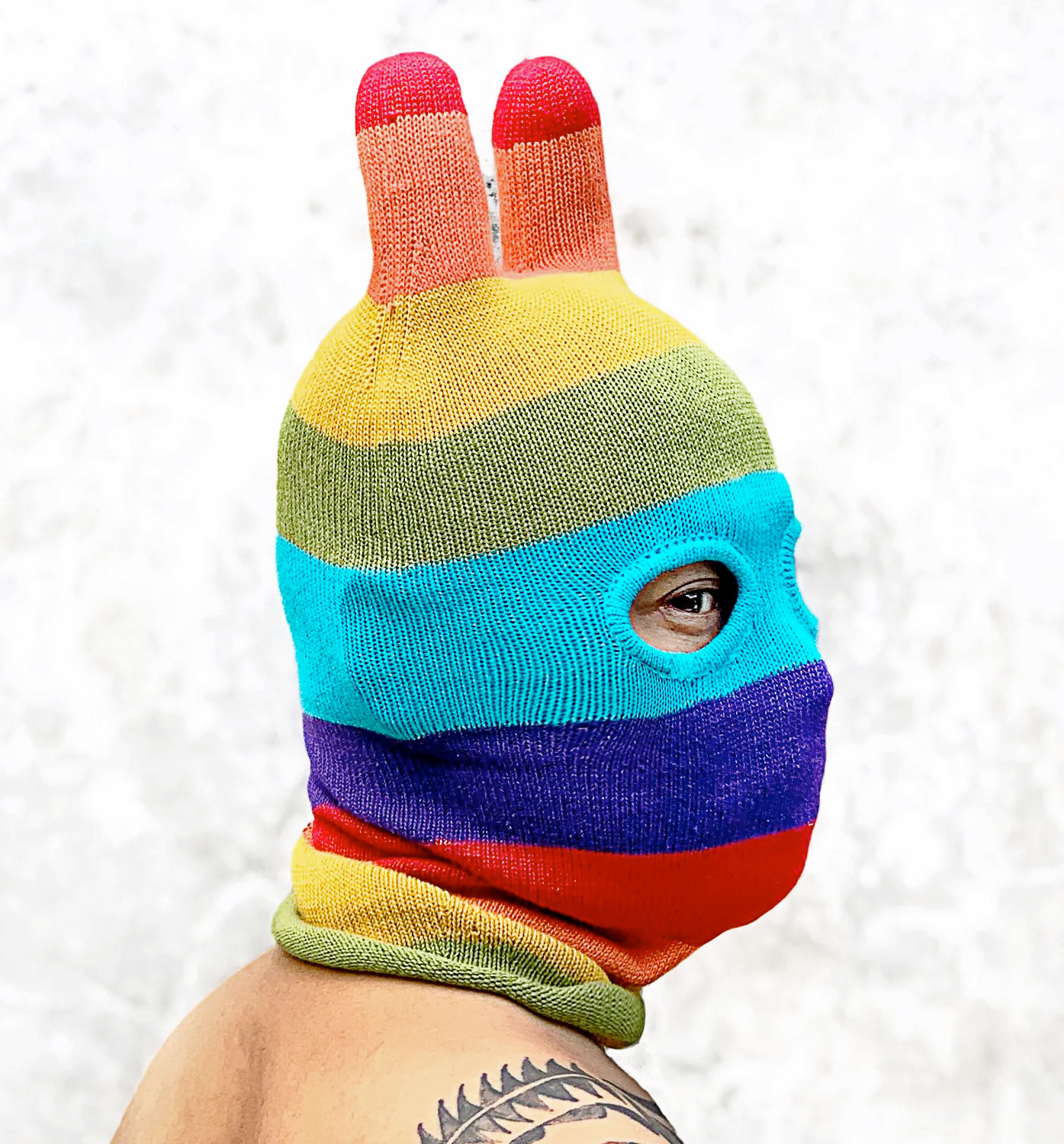 Blamo Socky Balaclava - Rainbow : Delicious Boutique