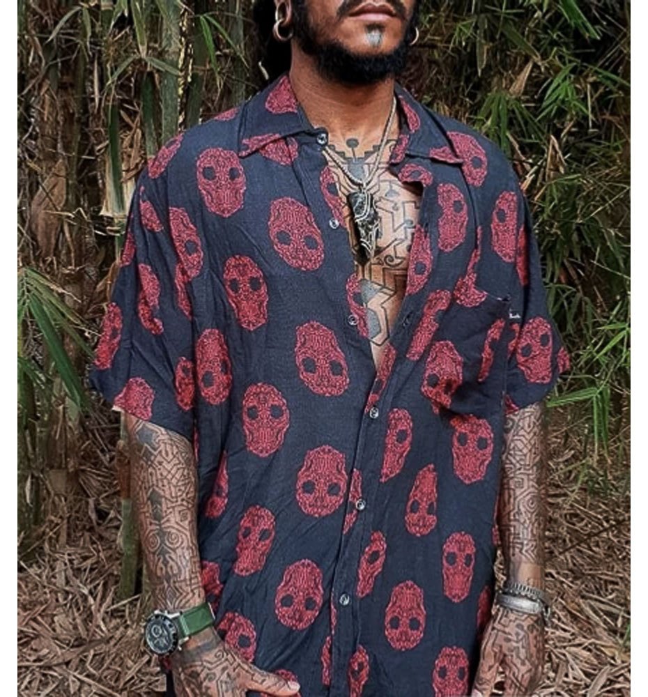 Butcher Apparel Summer Shirt - Red Fili : Delicious Boutique