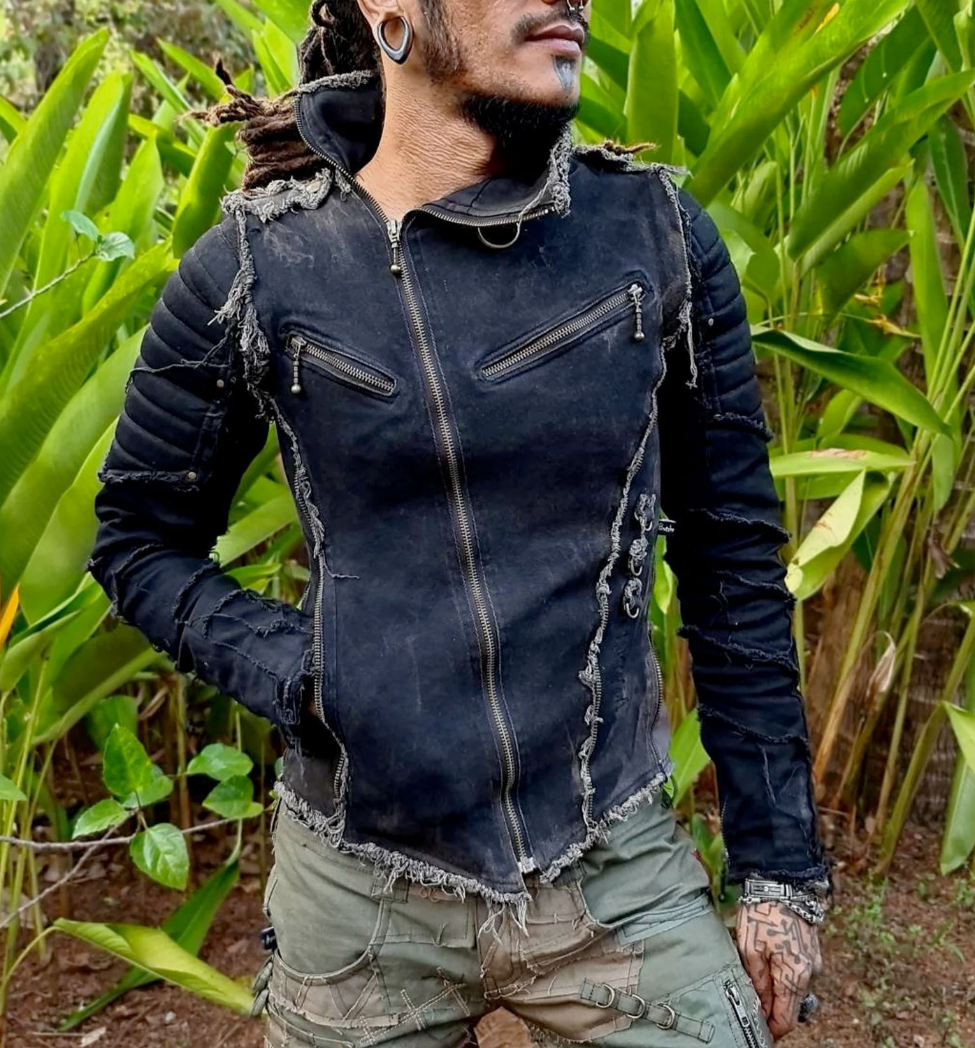 Butcher Apparel Night Crawler Convertible Jacket : Delicious Boutique