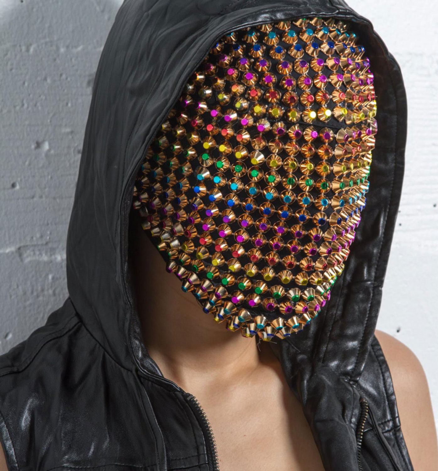 Cryptic 9 Golden Rainbow Mask : Delicious Boutique