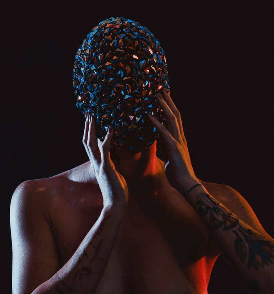 Cryptic 9 Red Monster Full Face Mask : Delicious Boutique