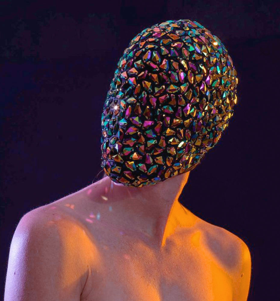 Cryptic 9 Orange Monster Full Face Mask : Delicious Boutique