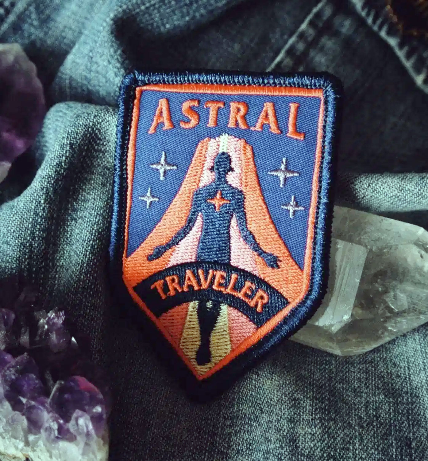 Starseed Supply Co Astral Traveler Patch : Delicious Boutique