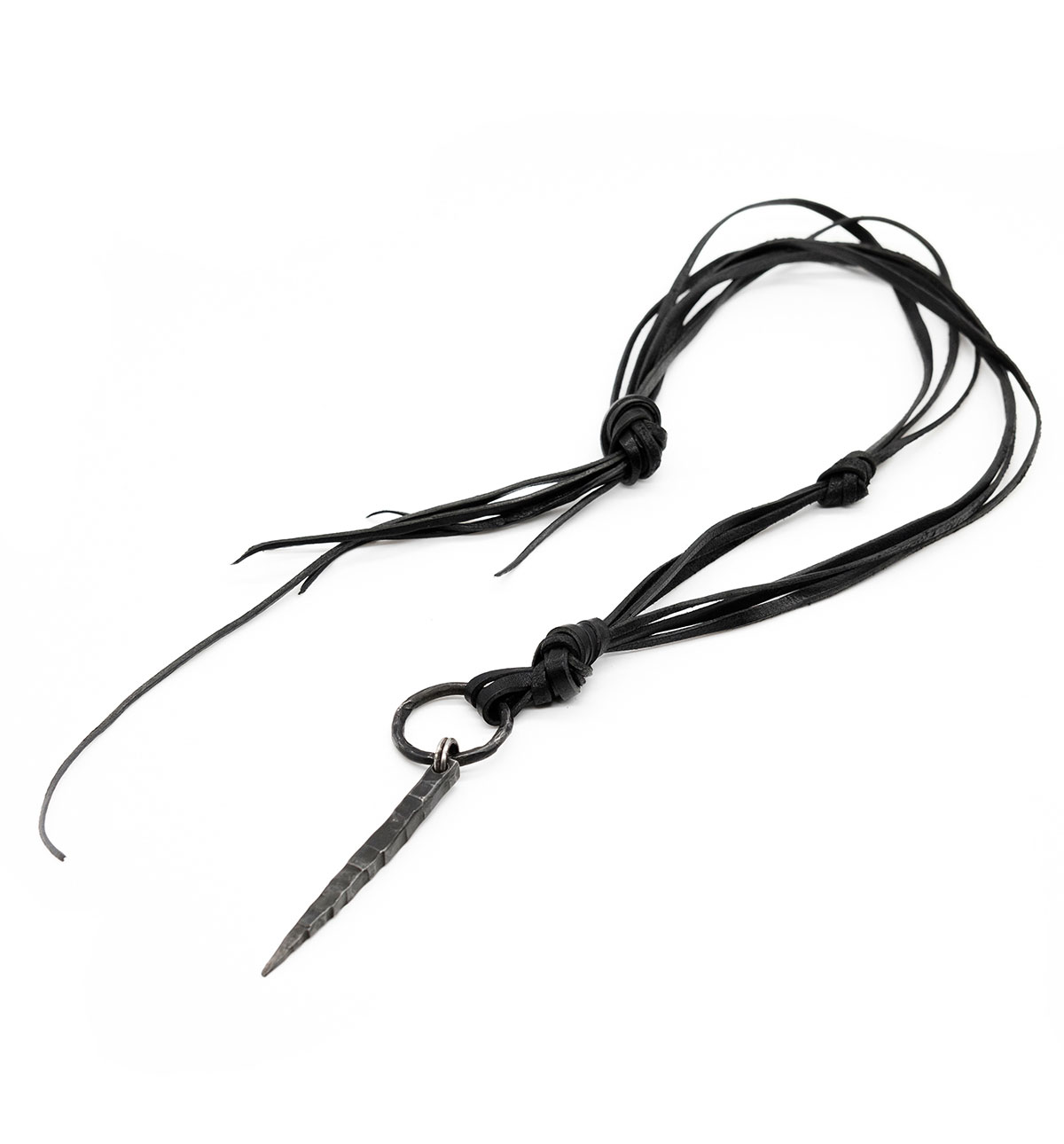 Wildhorn Steel Horn Pendant : Delicious Boutique