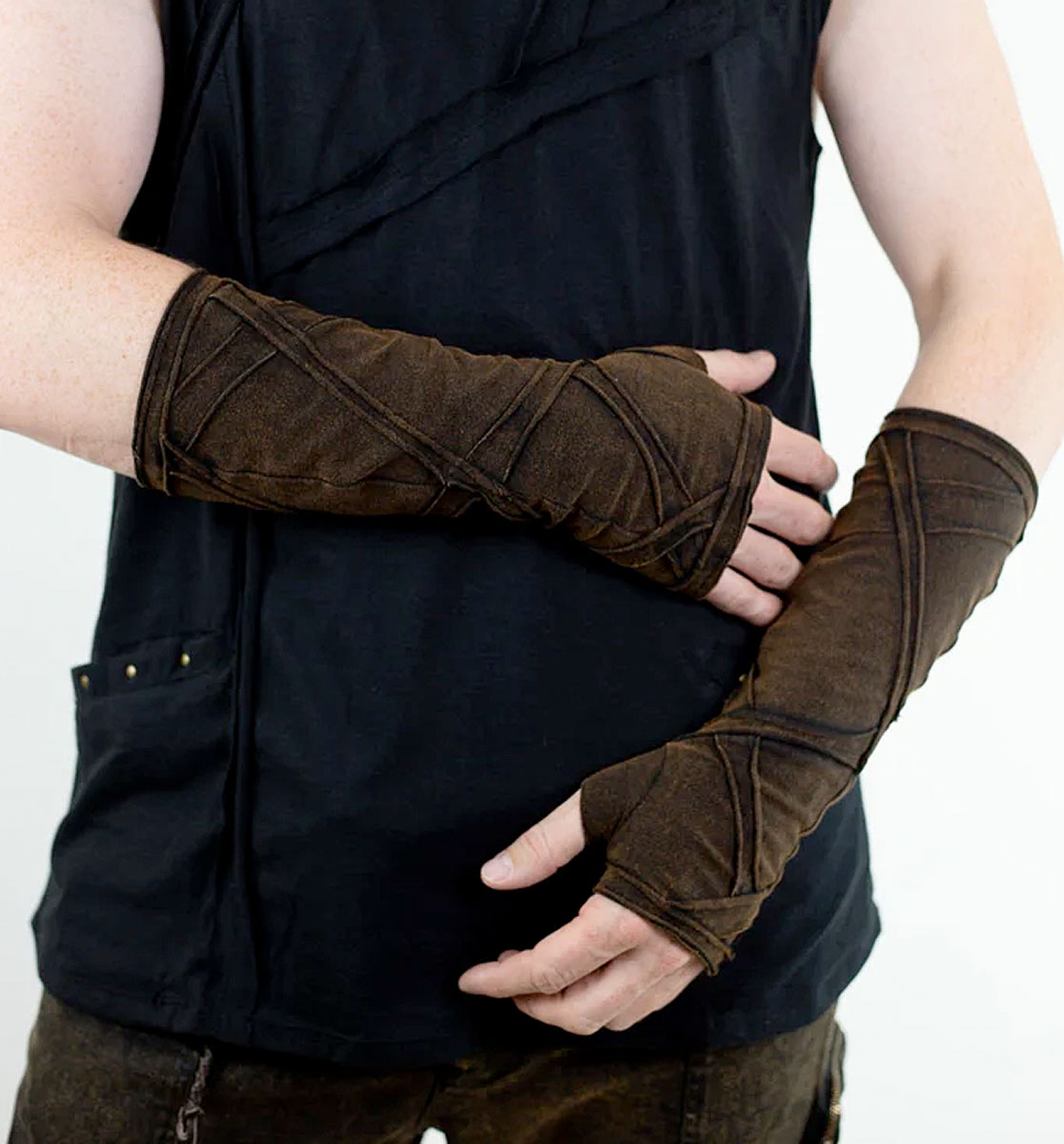 Anahata Designs Wrapped Gauntlets : Delicious Boutique