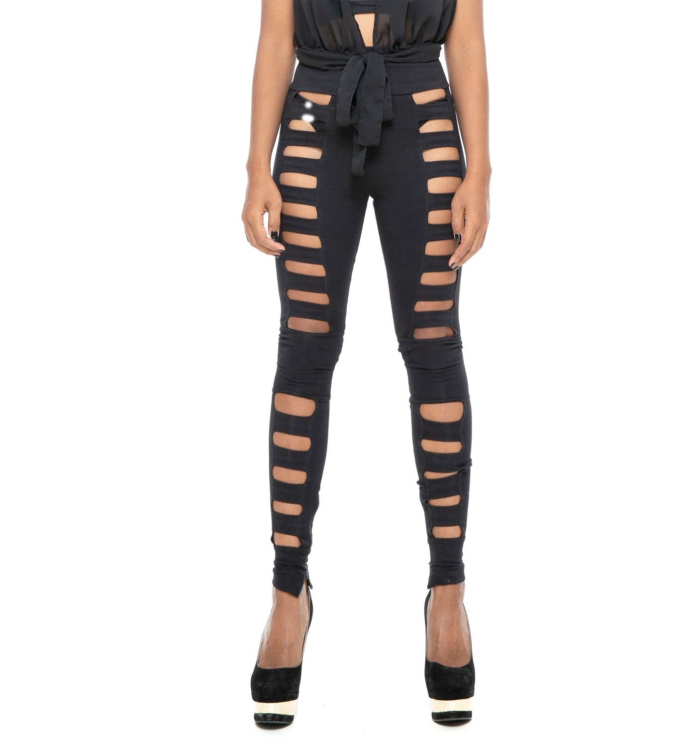 5D x Stellar Dust Cage Leggings : Delicious Boutique