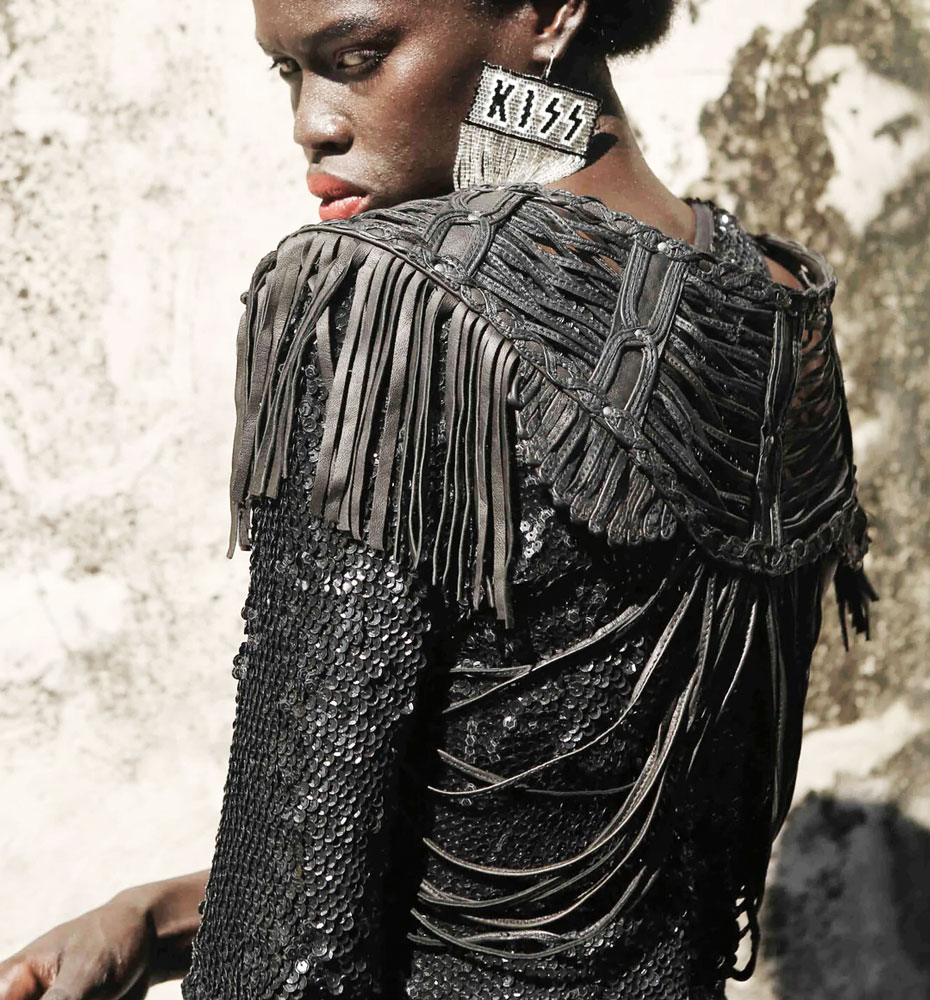 Hipstirr Leather Lace Princess Shrug : Delicious Boutique