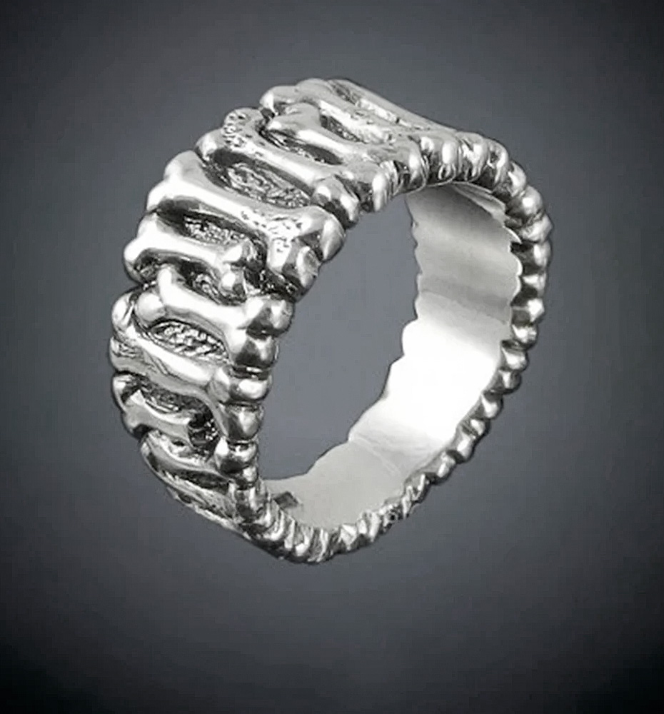 Mercurious Bone Ring - Sterling Silver : Delicious Boutique