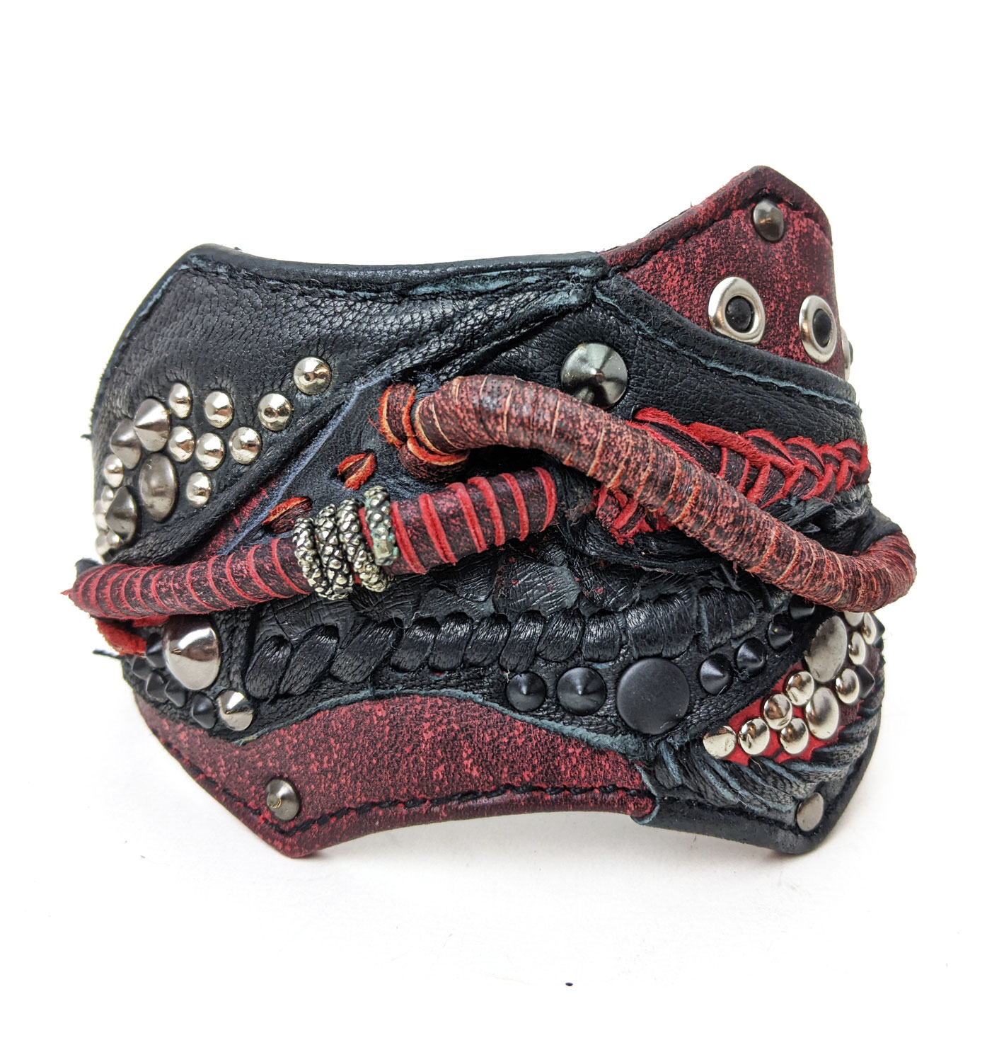 Symbiosis Red Dragon Cuff : Delicious Boutique
