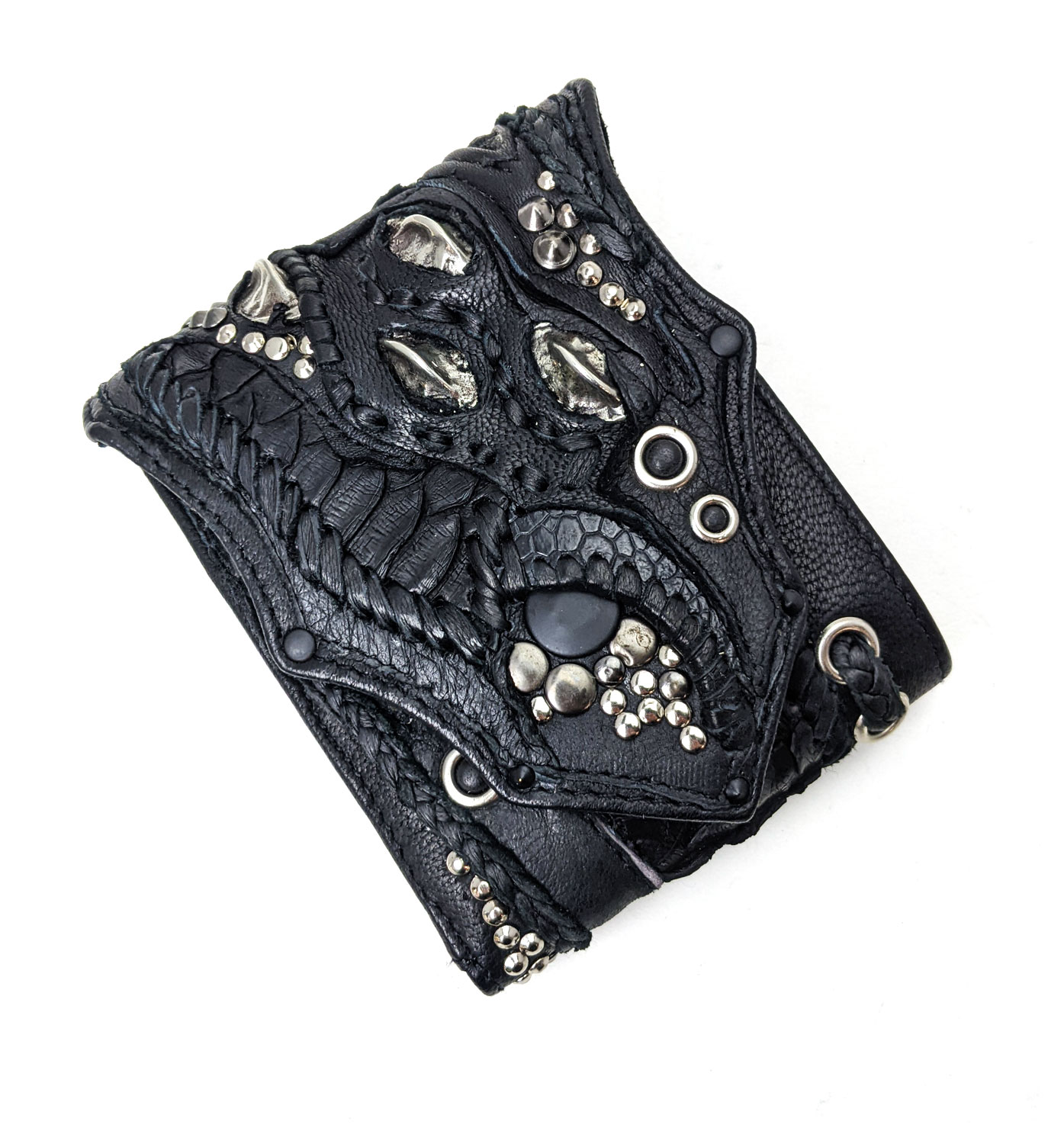 Symbiosis Black Dragon Wallet : Delicious Boutique