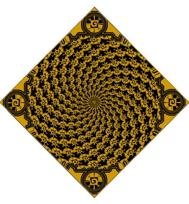 Access Our Eyes Hunab-Ku Vortex Bandana : Delicious Boutique