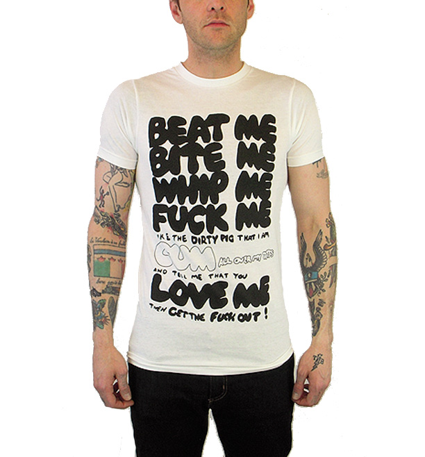 Full Breach Beat Me Bite Me Tee : Delicious Boutique