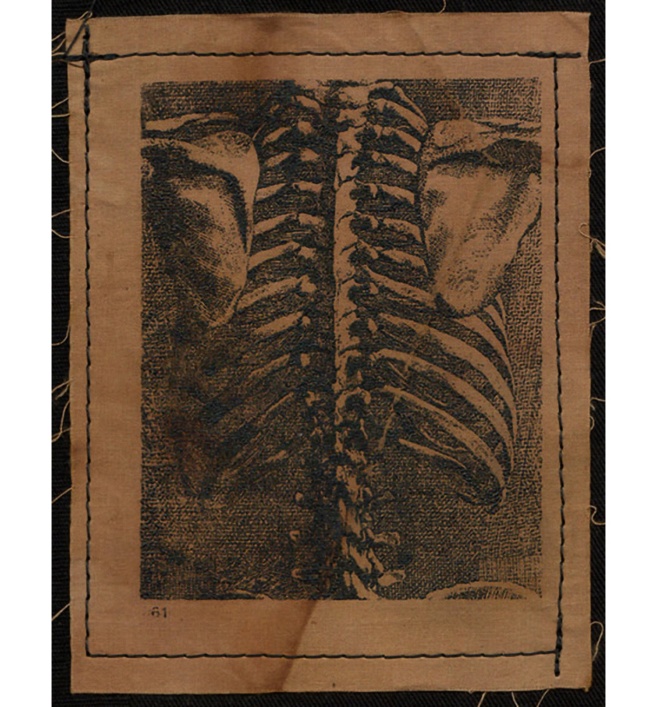 Korrupt Skeleton Back Patch : Delicious Boutique