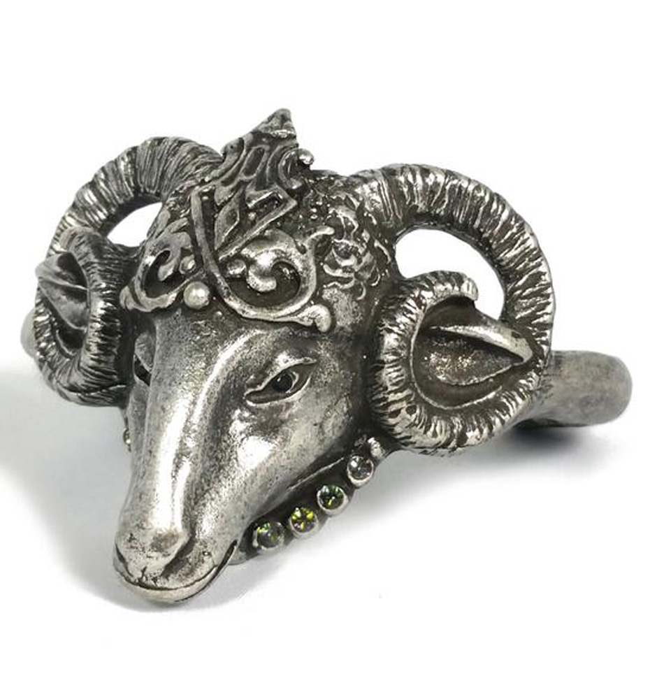 Martha Rotten Big Horn Sheep Cuff : Delicious Boutique