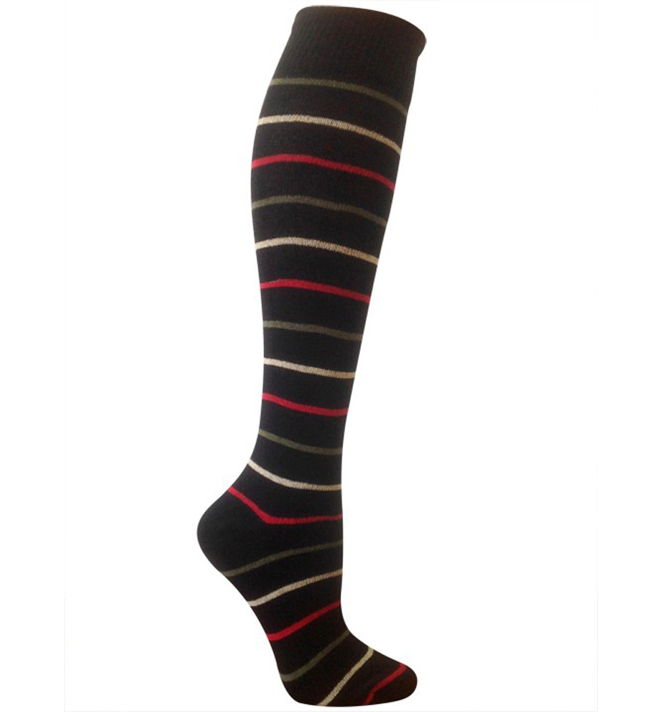 RocknSocks Black Light Rasta Knee High Socks : Delicious Boutique
