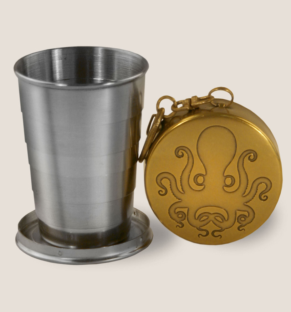 Trixie & Milo Octopus Portable Shot Glass : Delicious Boutique