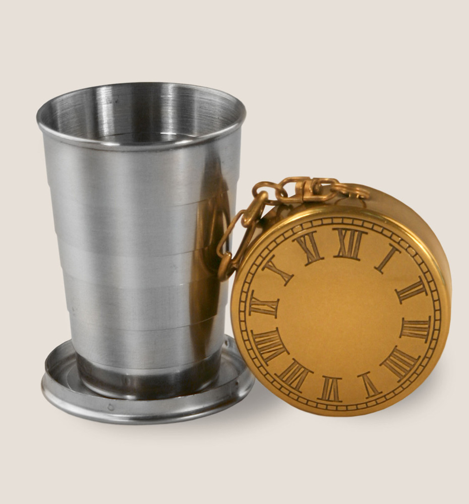 Trixie & Milo Time To Drink Portable Shot Glass : Delicious Boutique